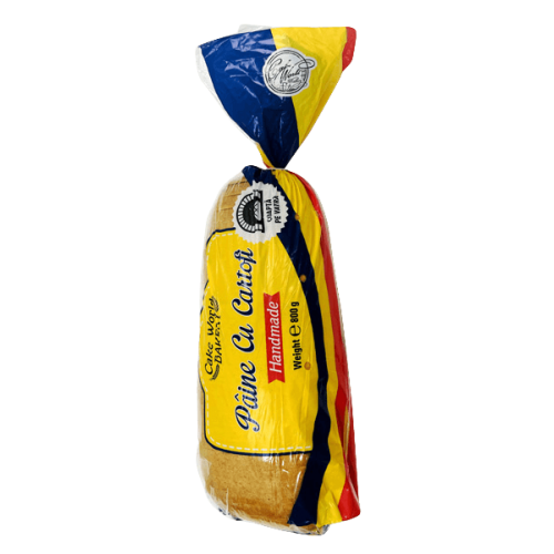 Cake World Bakery - Romanian White Bread with Potatoes 800g